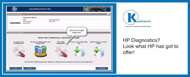 HP Diagnostics? Look what HP has got to offer! - Kualitatem